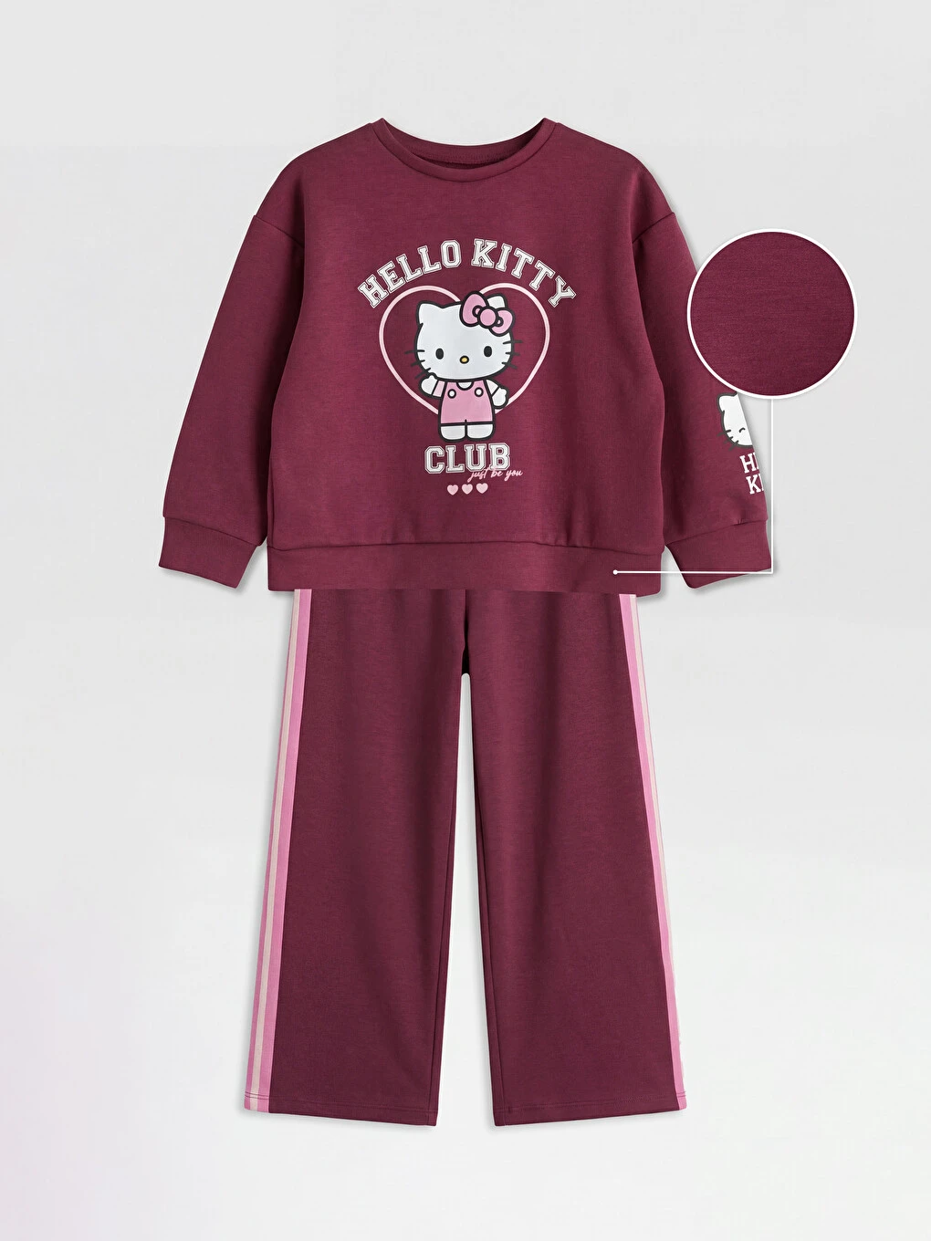 LCW Kids Hello Kitty Štampani Komplet Za Devojčice