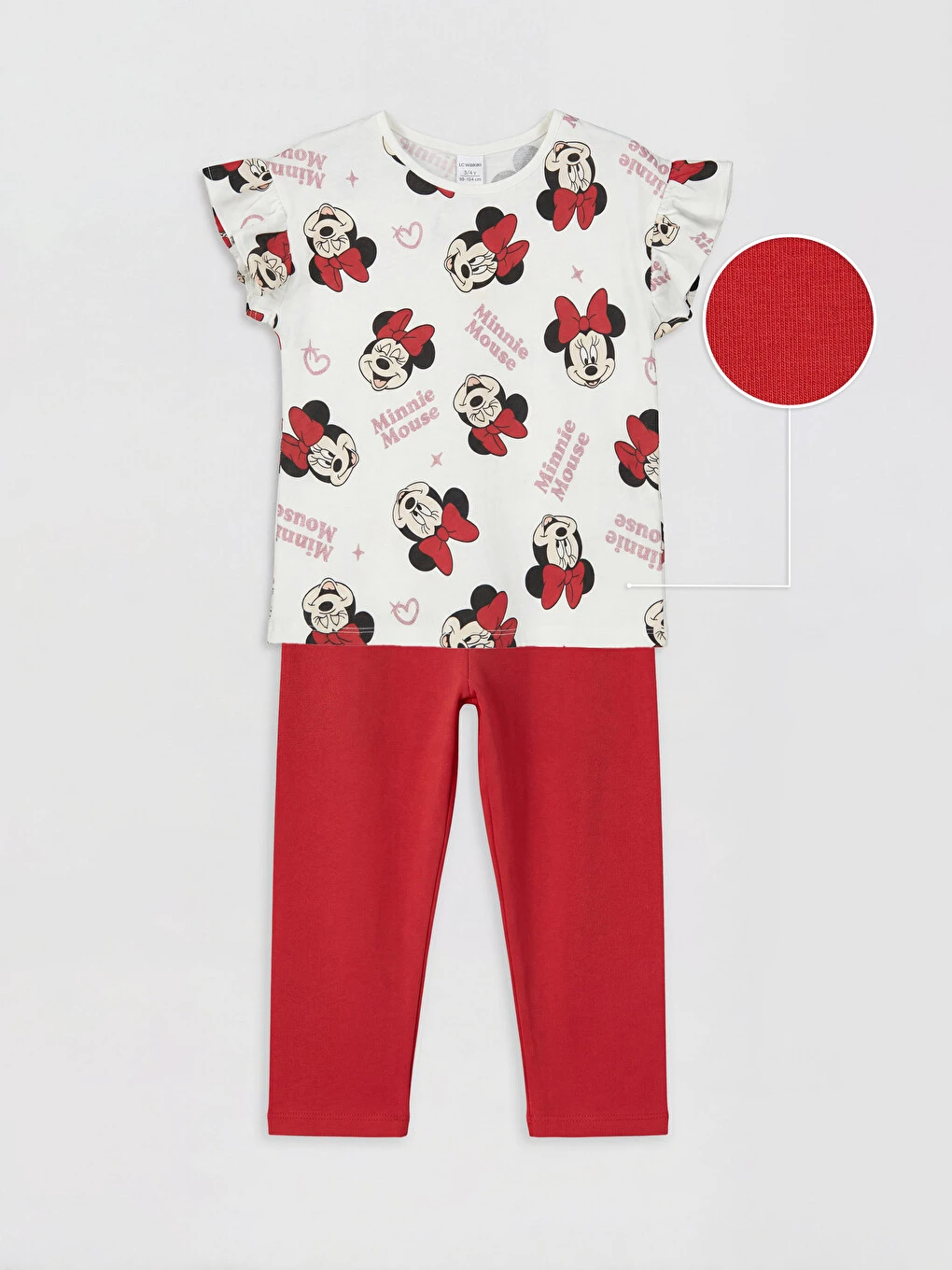 LCW Kids Minnie Mouse Štampani Dečji Komplet