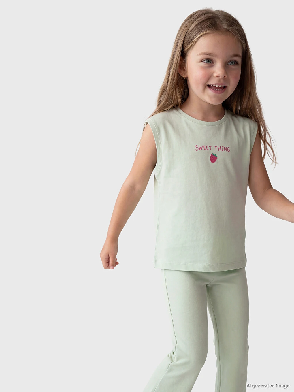 LCW Kids Štampani Komplet Za Devojčice