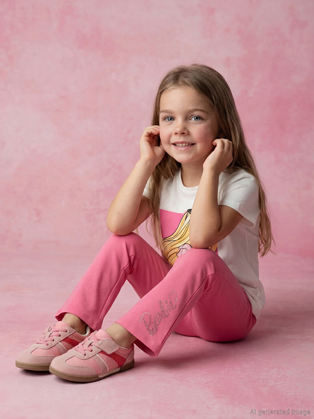 LCW Kids Barbie Licencirani Komplet Za Devojčice