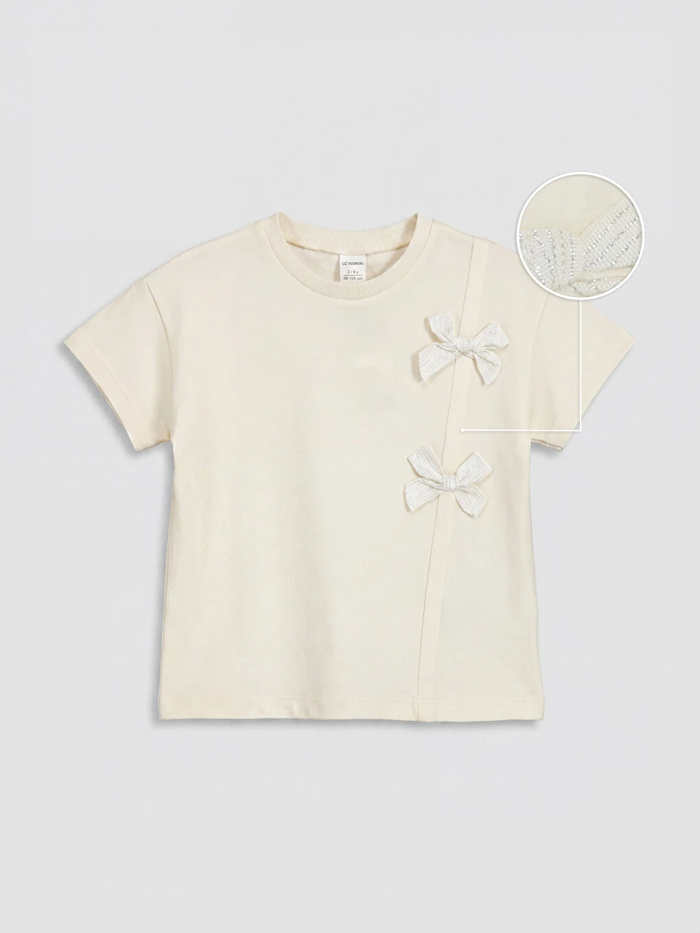 LCW Kids Dečija Majica Sa Detaljem Mašne