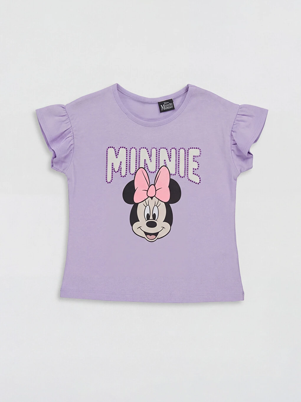 LCW Kids Dečija Majica Sa Okruglim Izrezom Sa Minnie Mouse Printom