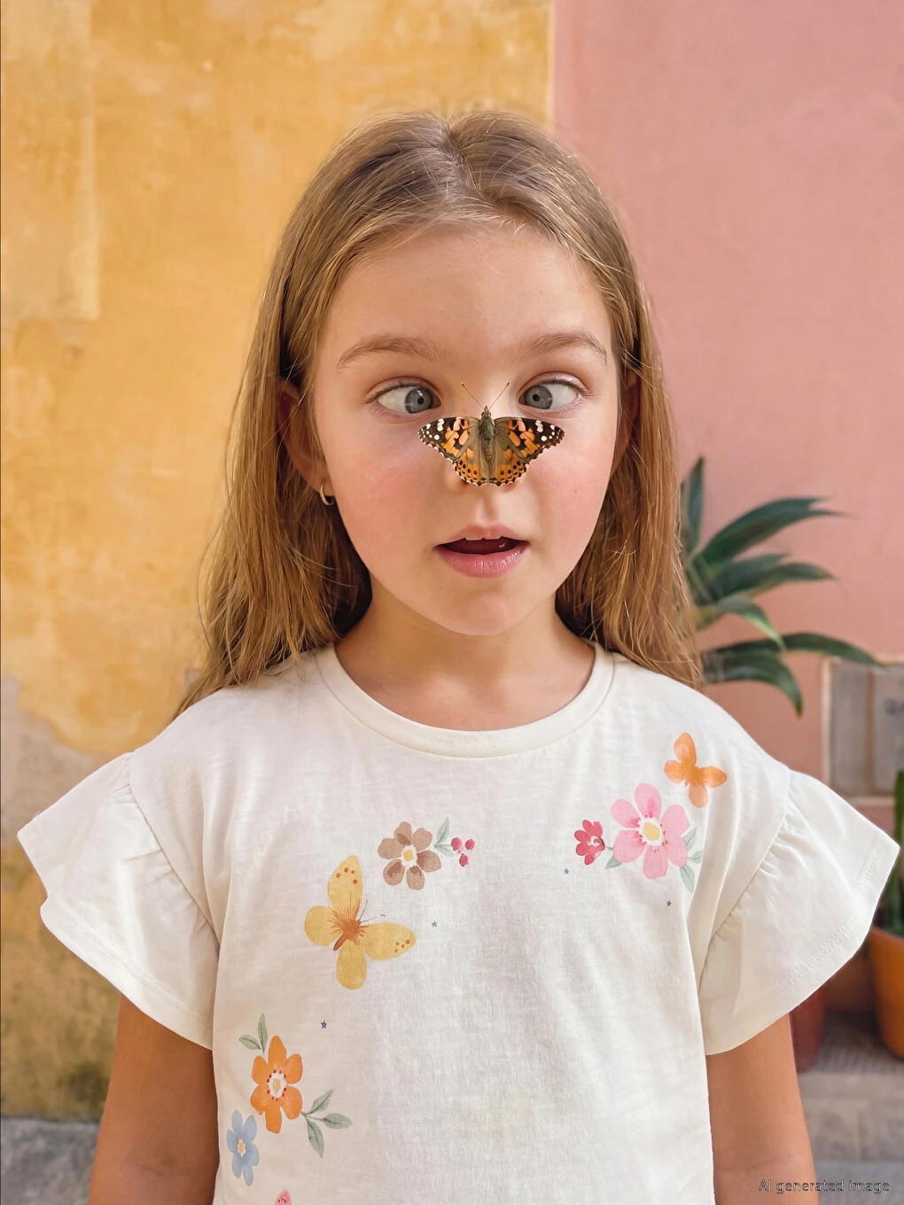 LCW Kids Cvetni Komplet Za Devojčice