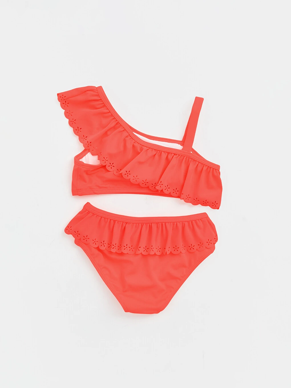 LCW baby Bikini Za Devojčice Na Jedno Rame Sa Volanima