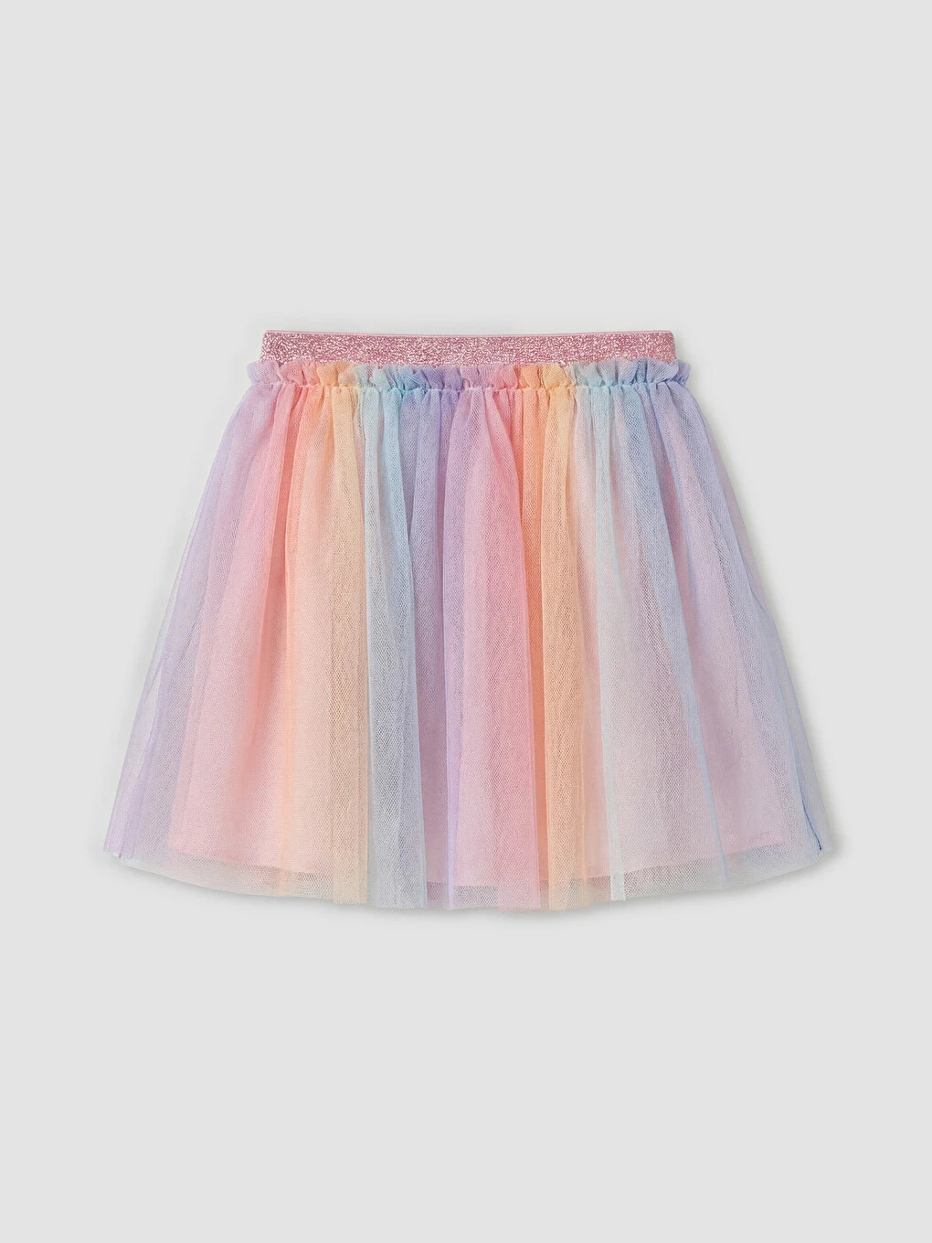LCW Kids Tutu Suknja Od Tila Sa Elastičnim Strukom Za Devojčice