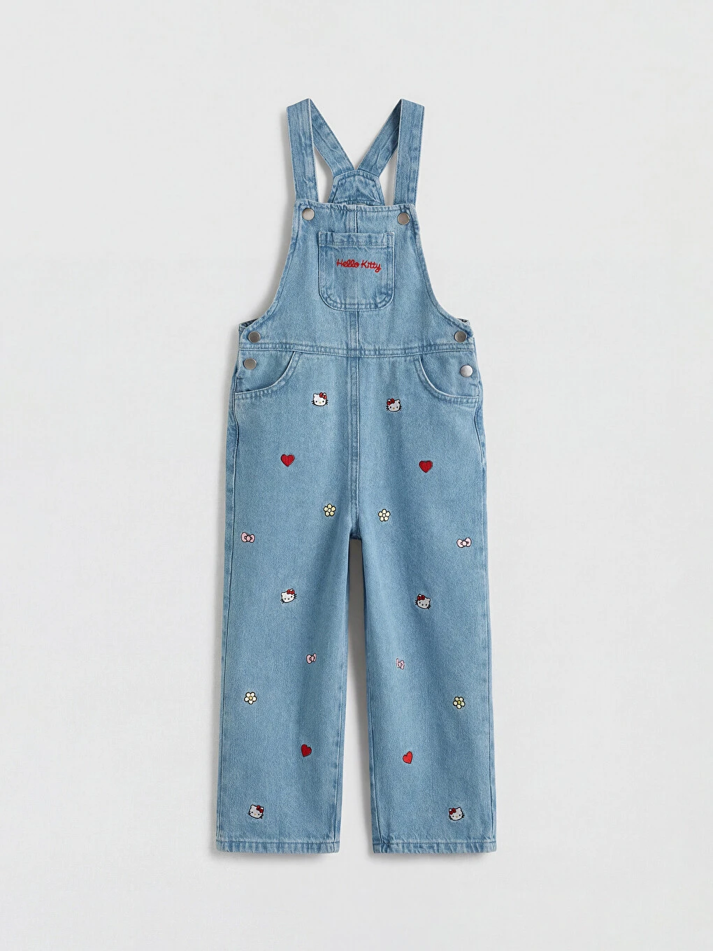 LCW Kids Hello Kitty Vezeni Teksas Tregerice Za Devojčice