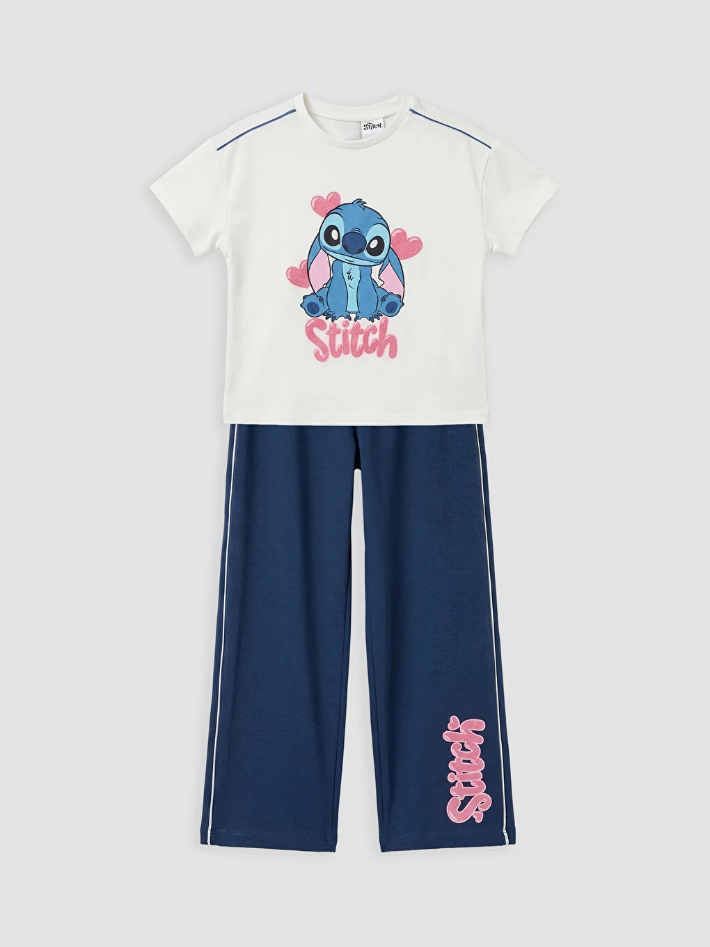 LCW Kids Štampani Komplet Za Devojčice Stitch