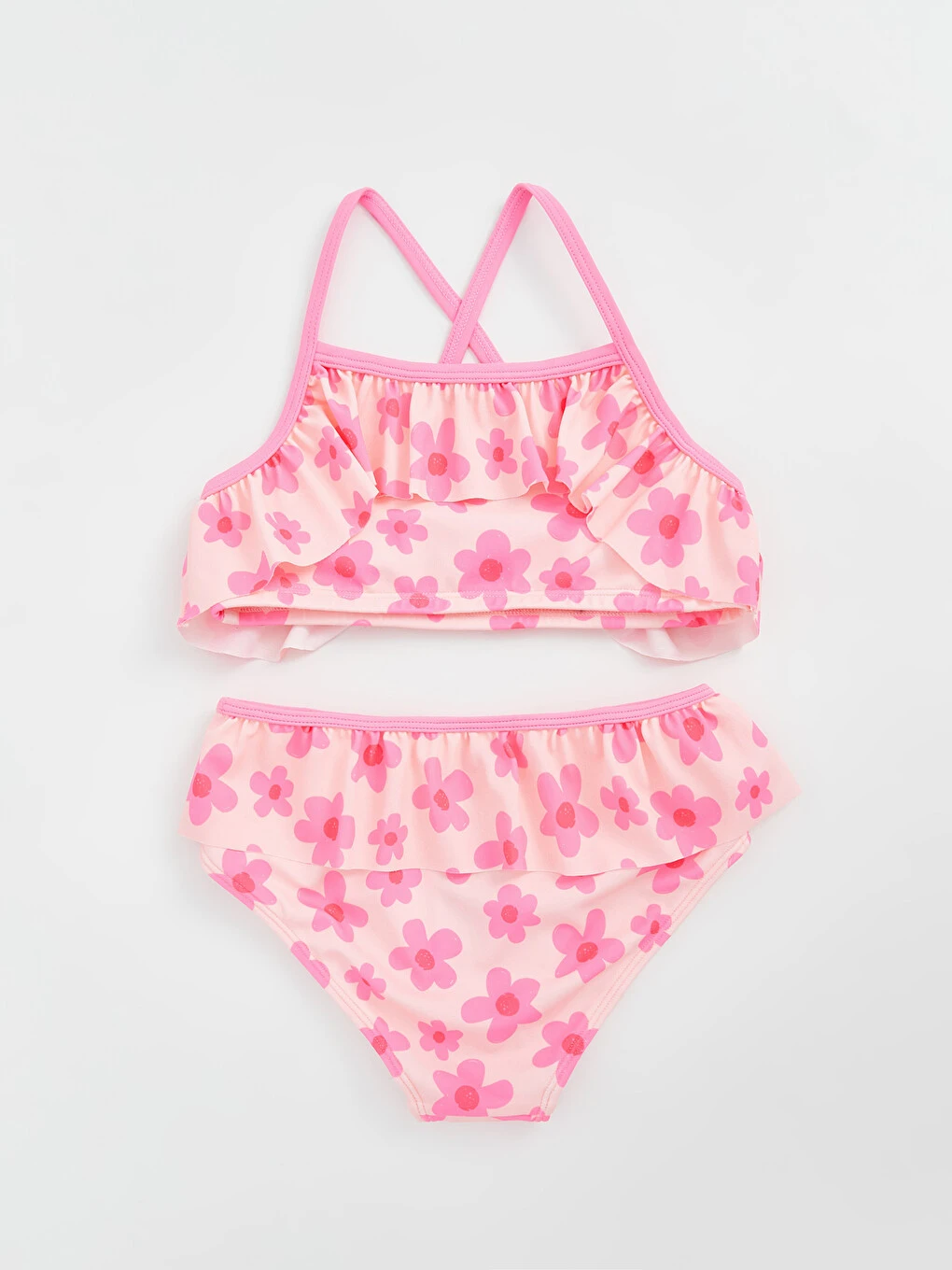 LCW Kids Cvetni Bikini Set Za Devojčice