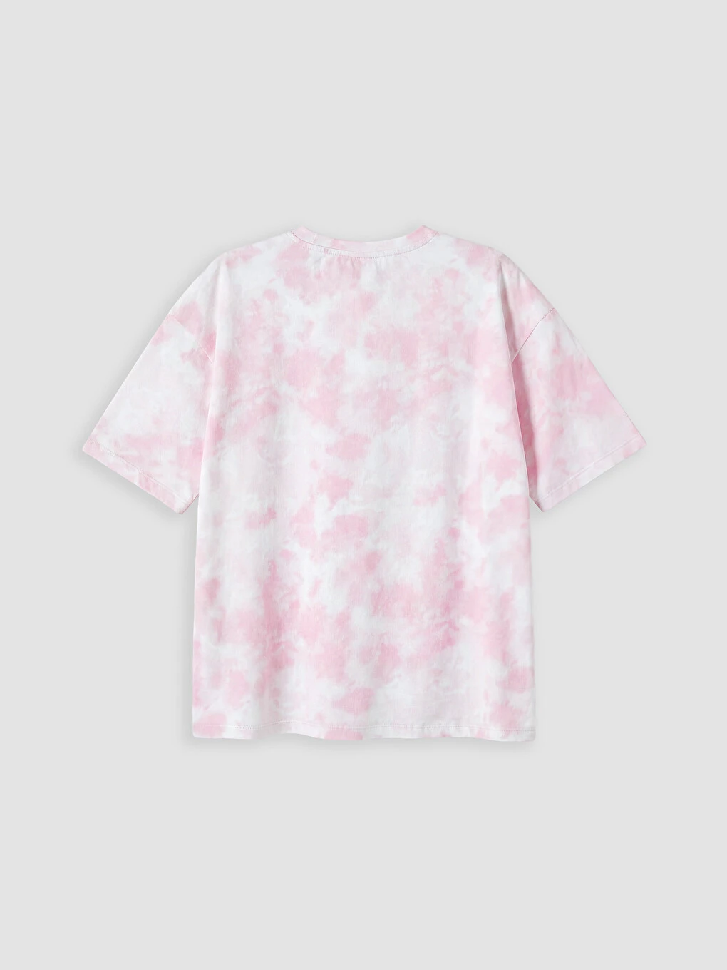 LCW Kids Devojačka Majica Sa Okruglim Izrezom I Tie-dye Dezenom