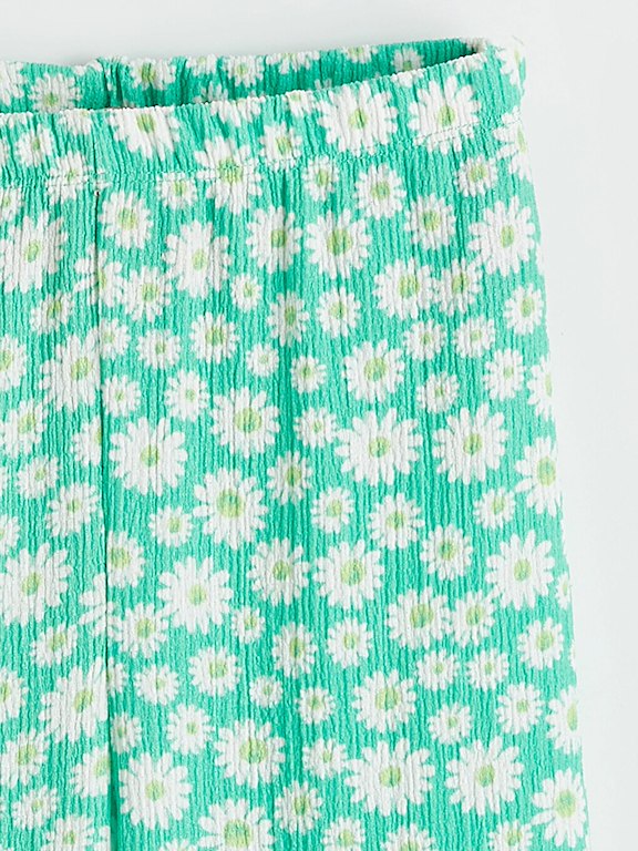 LC WAIKIKI Ženske Pantalone Sa Cvetnim Dezenom I Elastičnim Pojasom