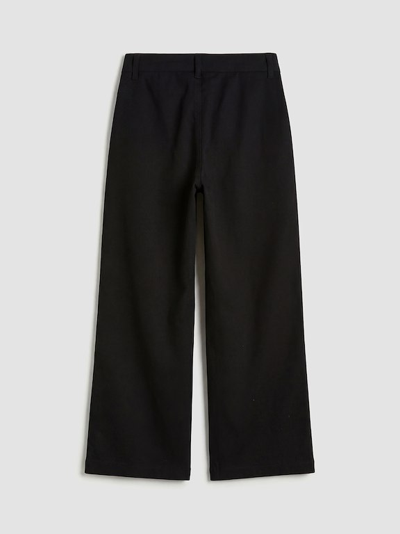 LC WAIKIKI Široke Plisirane Dečije Pantalone Od Gabardina