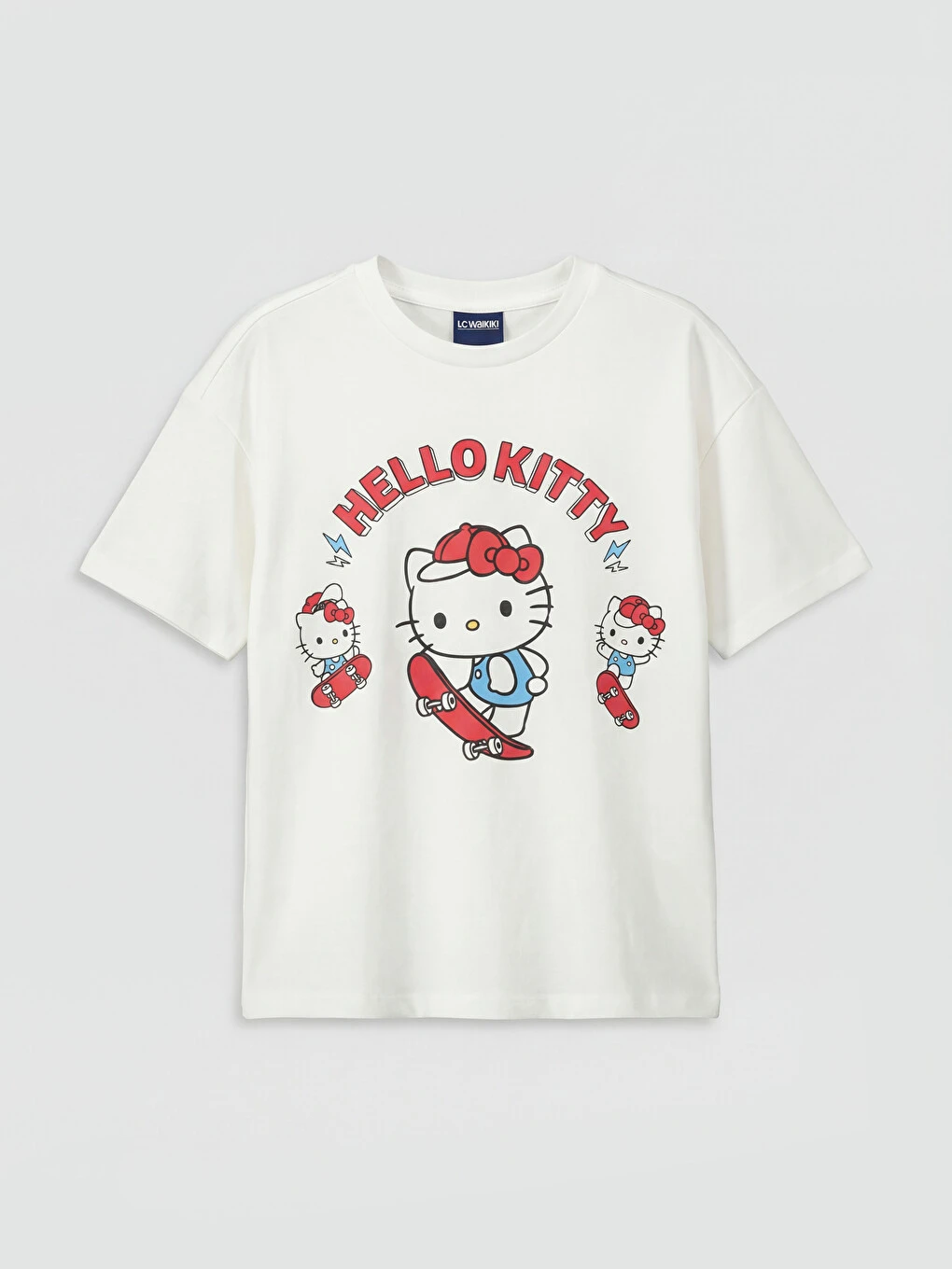 LCW Kids Hello Kitty Štampani Mekani Set Za Devojčice