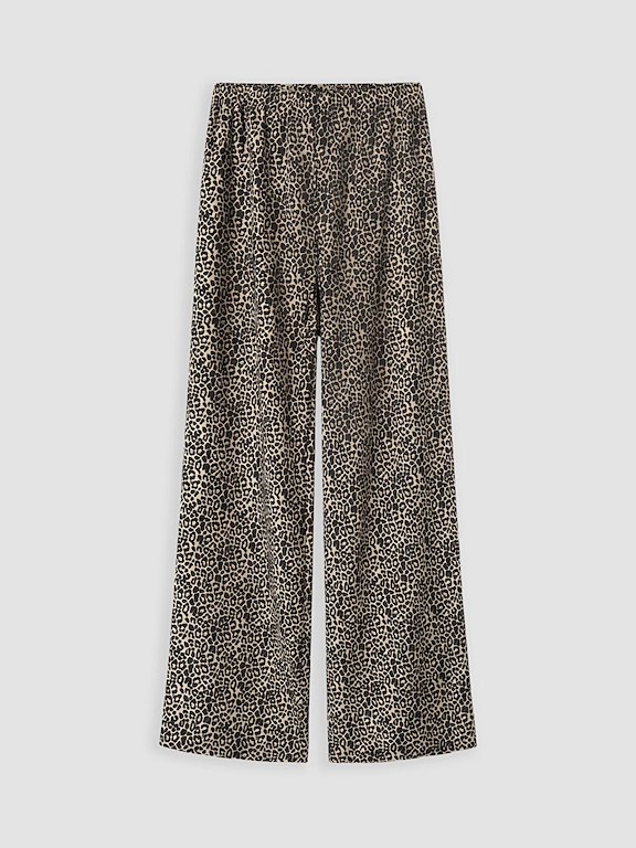 LCW Kids Pantalone Za Devojčice Sa Leopard Printom