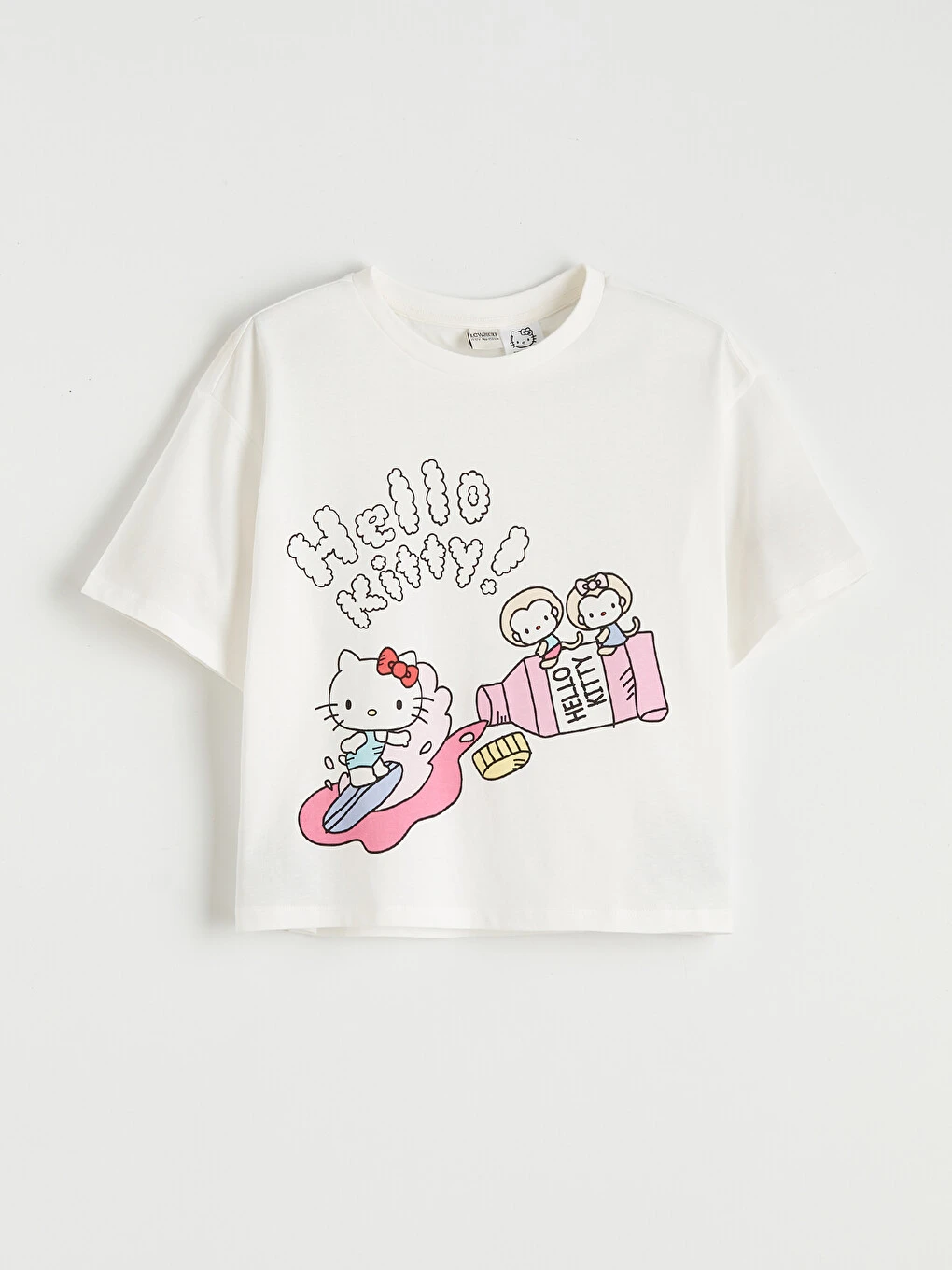 LCW Kids Hello Kitty Štampani Komplet Za Devojčice