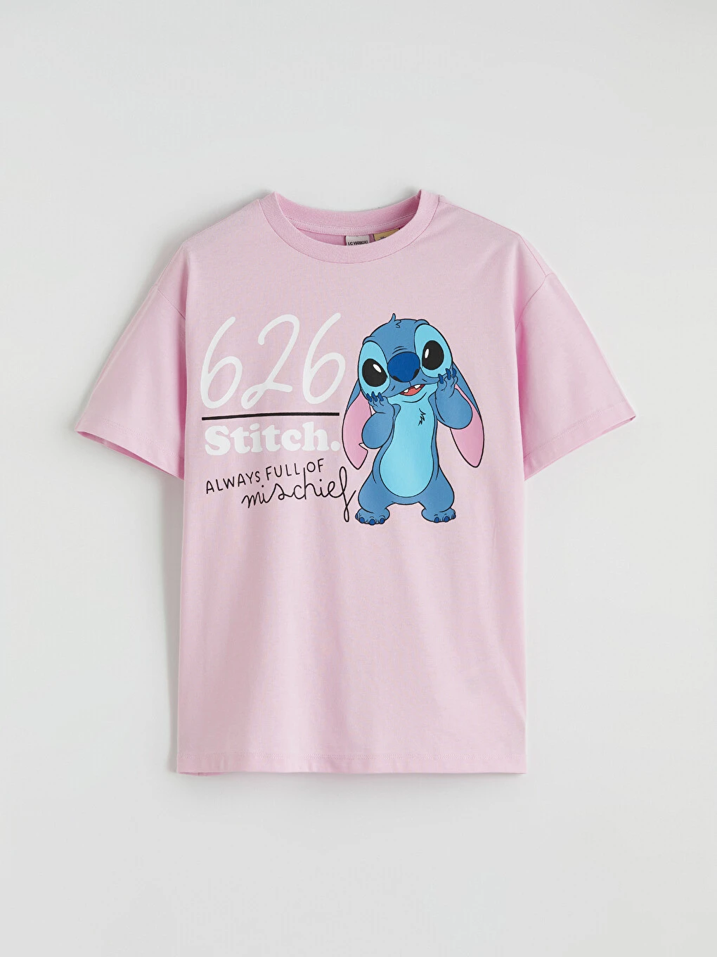 LCW Kids Dečija Majica Za Devojčice Sa Stitch Printom