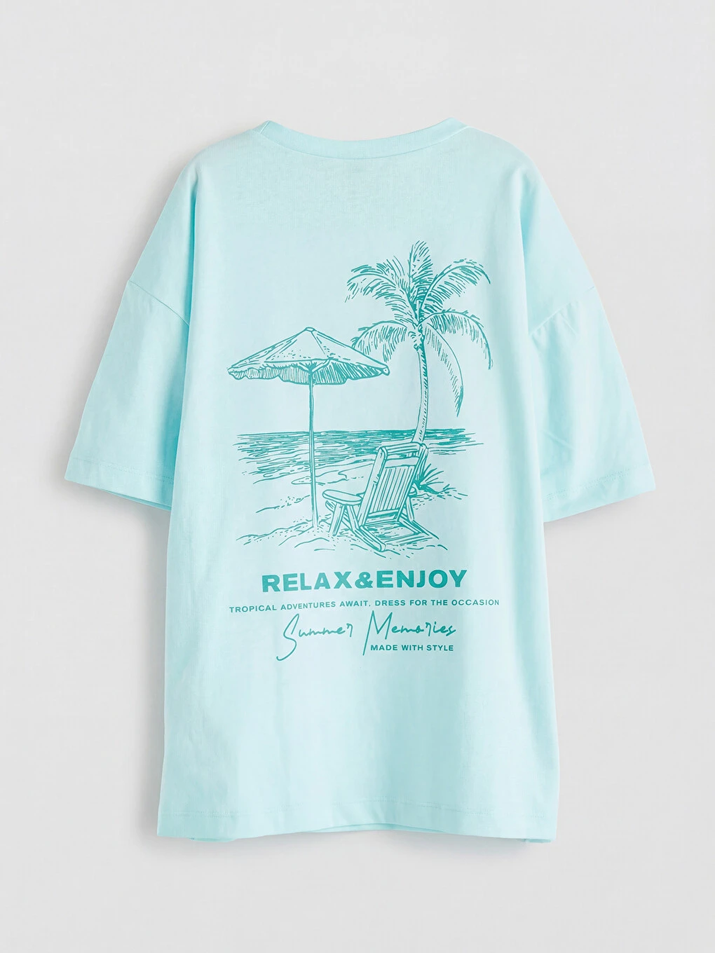 LC WAIKIKI Majica Sa Okruglim Izrezom I Kratkim Rukavima Za Devojčice