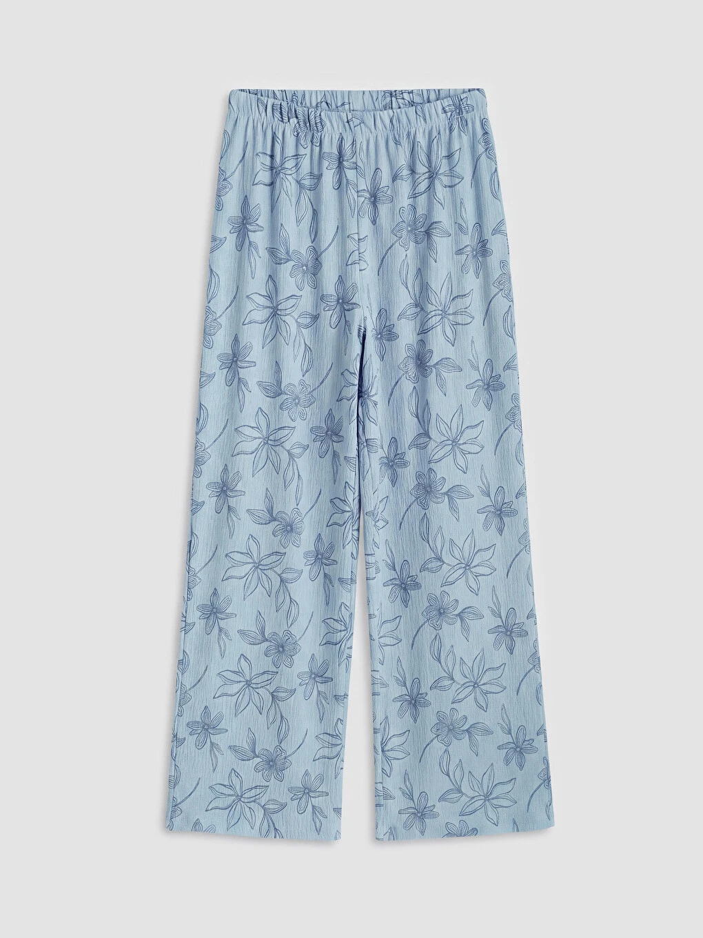 LCW Kids Cvetne Široke Pantalone Za Devojčice