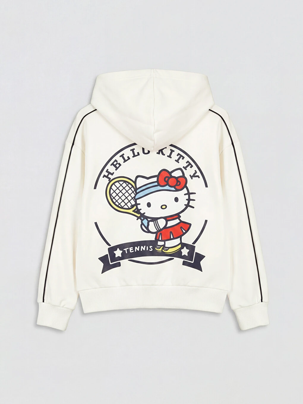 LCW Kids Hello Kitty Štampana Mekana Dukserica Sa Rajsferšlusom Za Devojčice