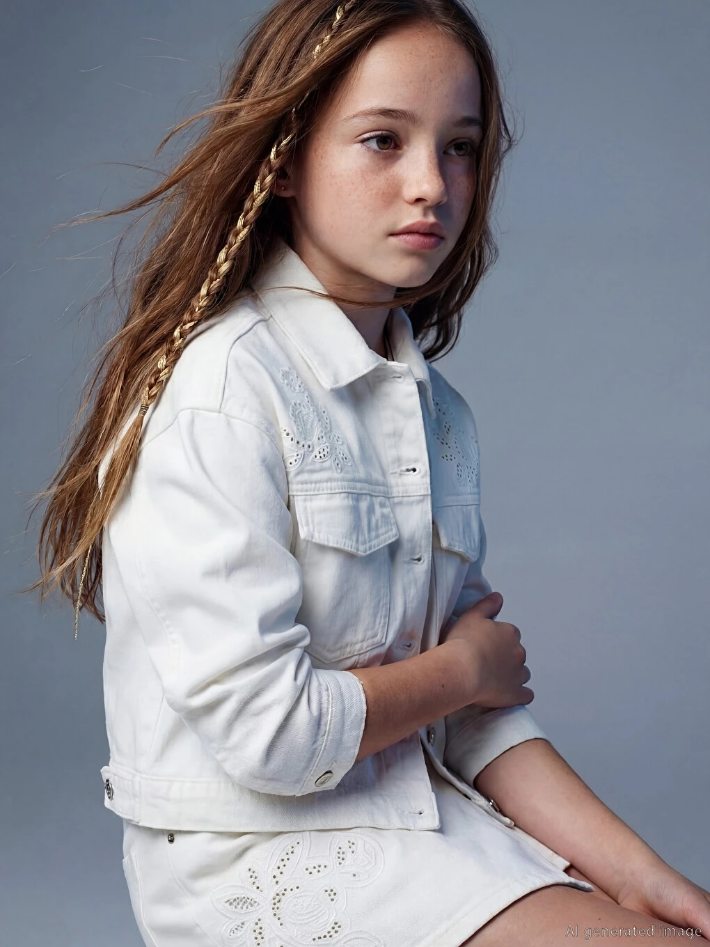 LCW Kids Dečja Teksas Jakna Sa Detaljima Od Ringlica