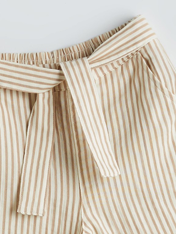 LCW Kids Kapri Pantalone Sa Elastičnim Strukom Za Devojčice