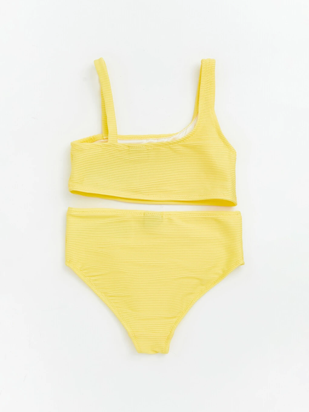 LC WAIKIKI Asimetrični Vrat Teksturirani Bikini Za Devojčice