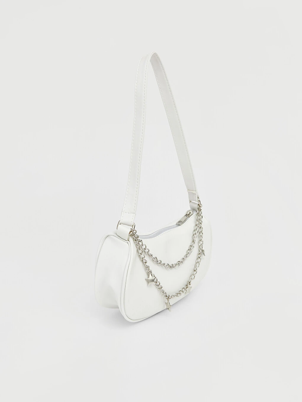 LCW ACCESSORIES Torba Na Rame Za Devojčice Od Eko Kože Sa Lancem