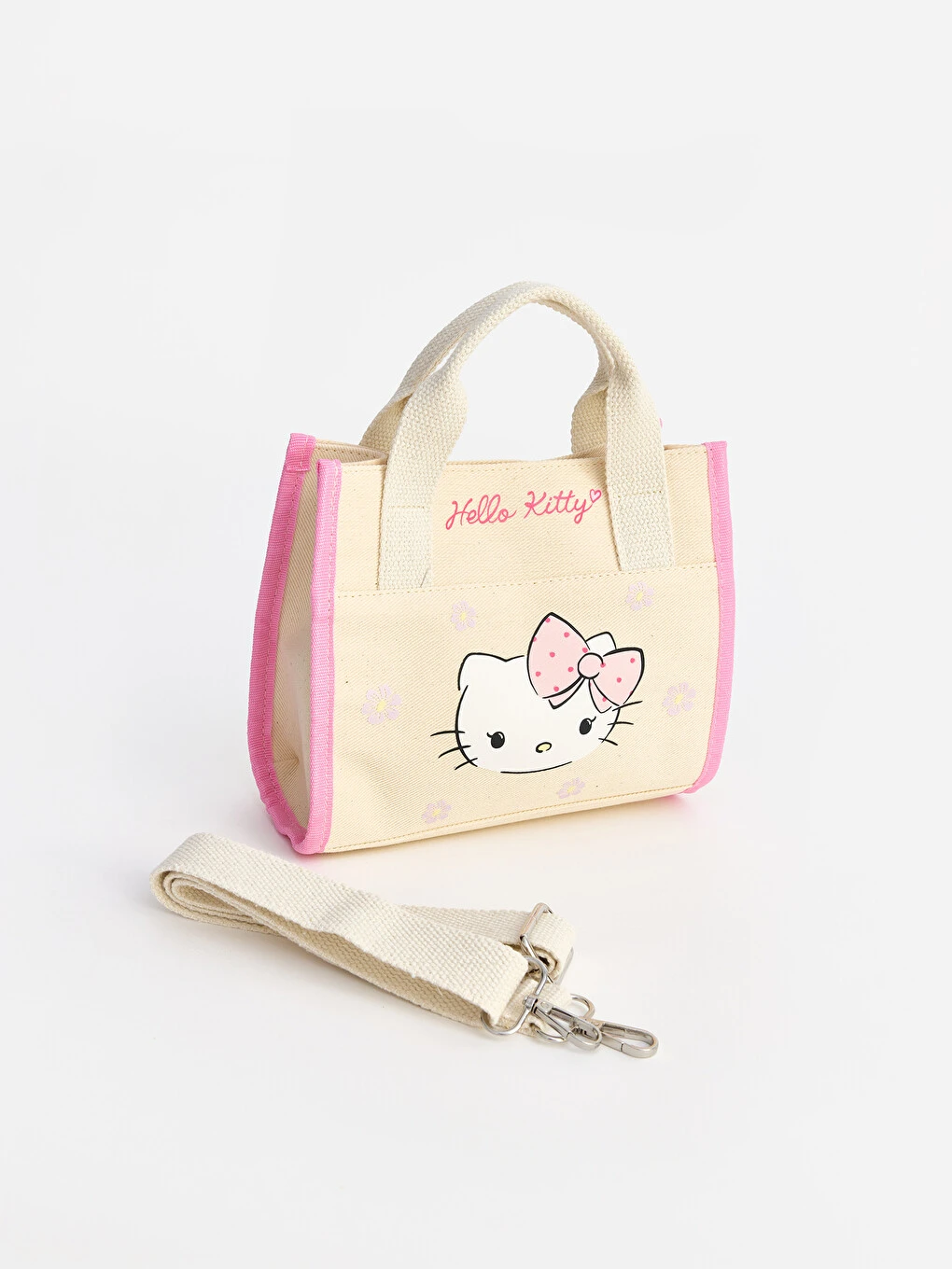 LCW ACCESSORIES Hello Kitty Štampana Platnena Torba Za Devojčice