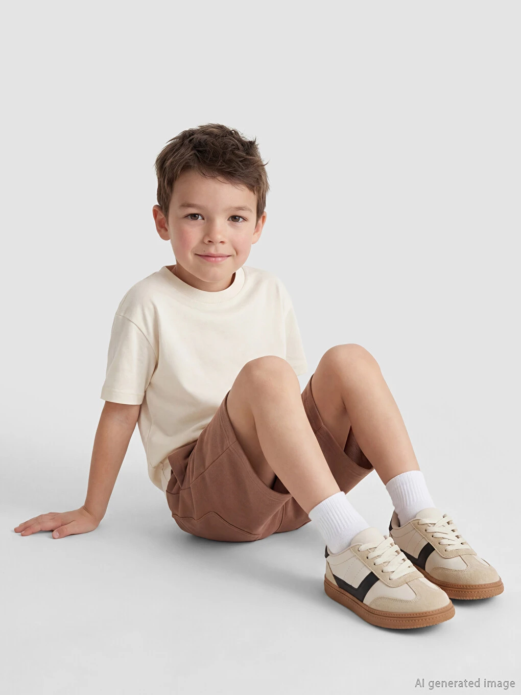 LCW Kids Šorts Za Dečake Sa Elastičnim Strukom Standardnog Kroja