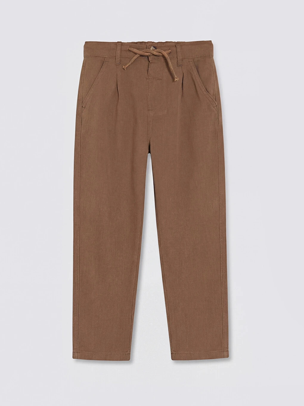 LCW Kids Široke Dečije Pantalone Od Mešavine Lana