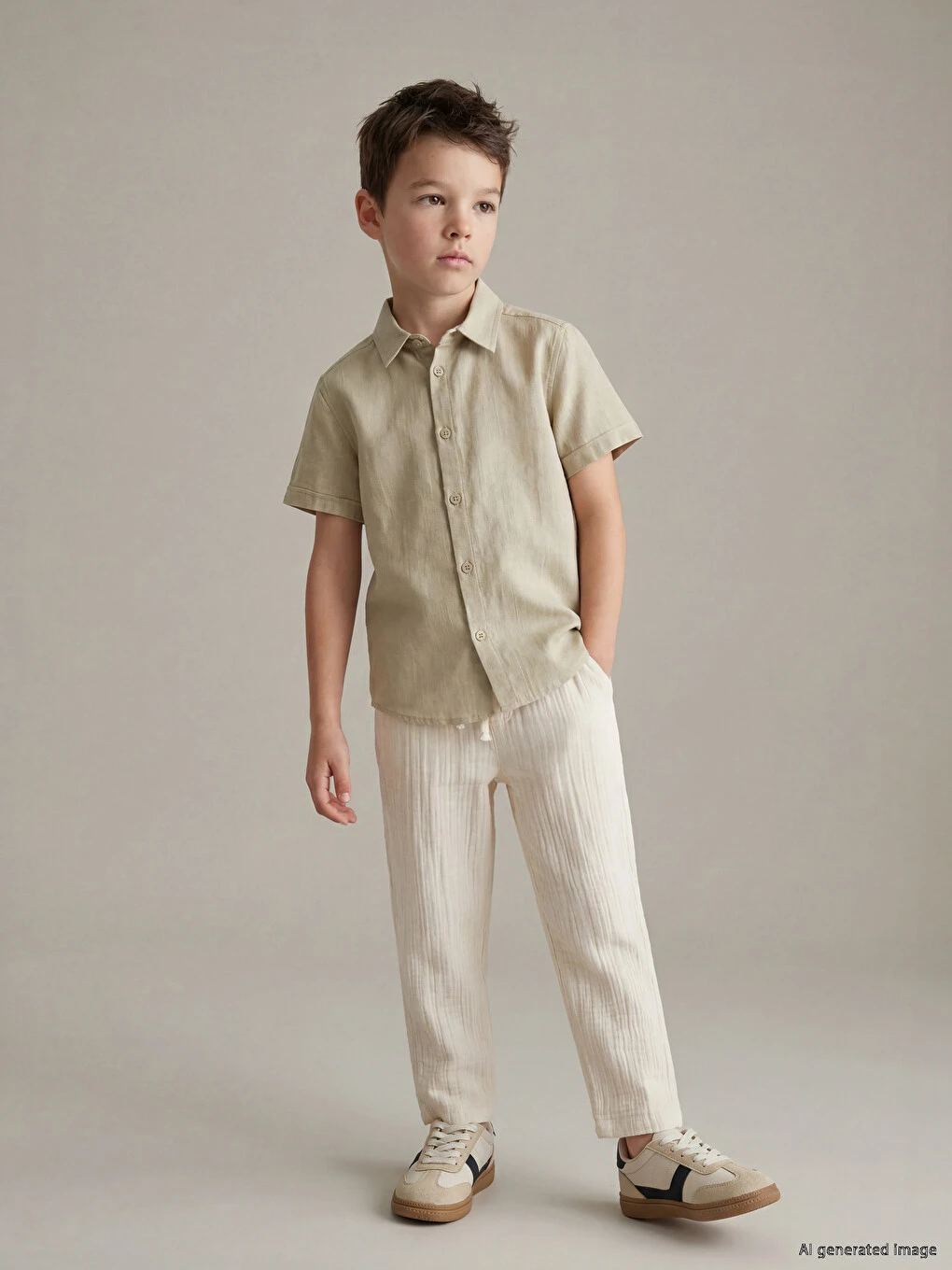 LCW Kids Dečije Teksturisane Pantalone