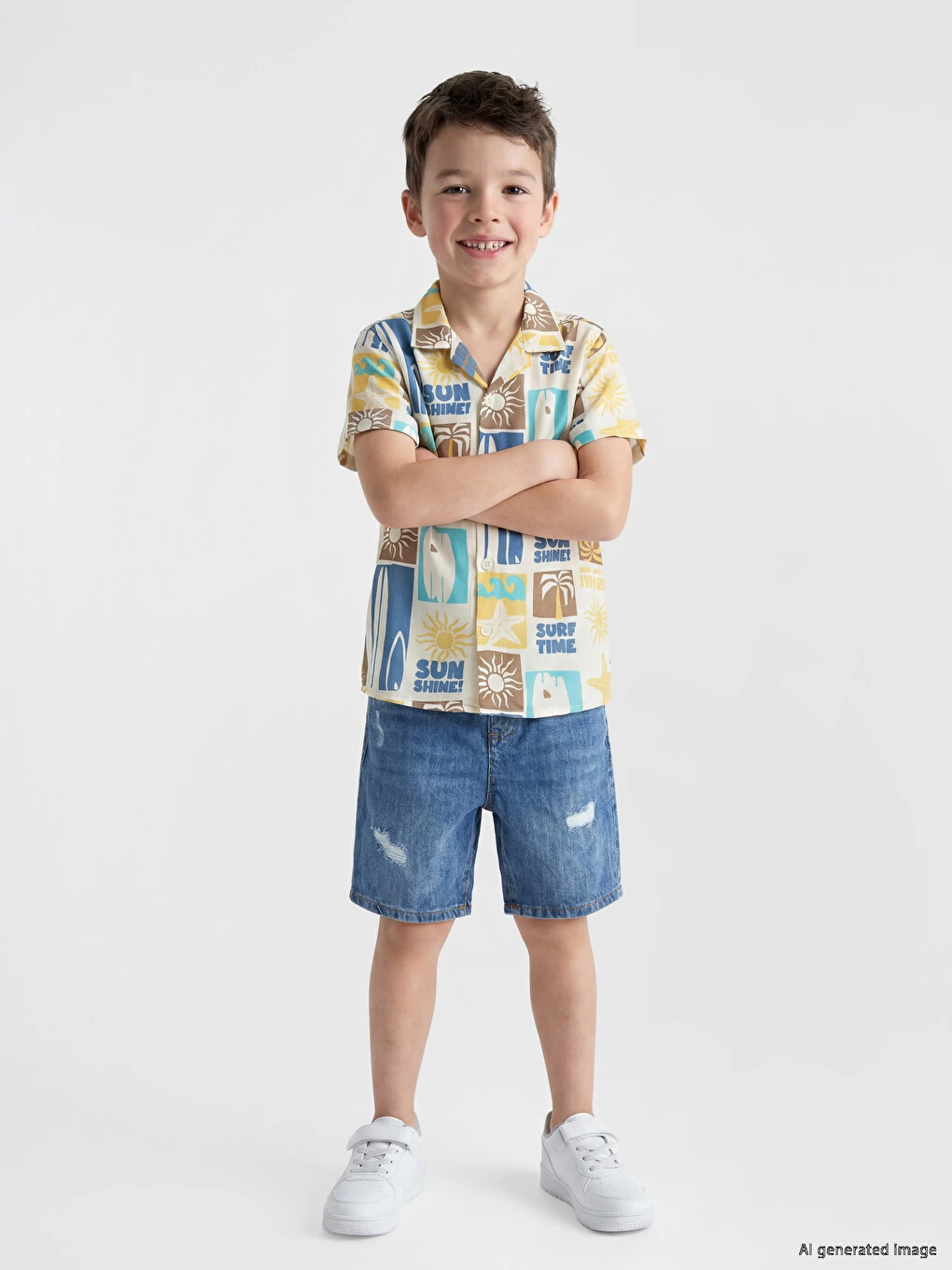 LCW Kids Košulja Za Dečake Sa Dezenom