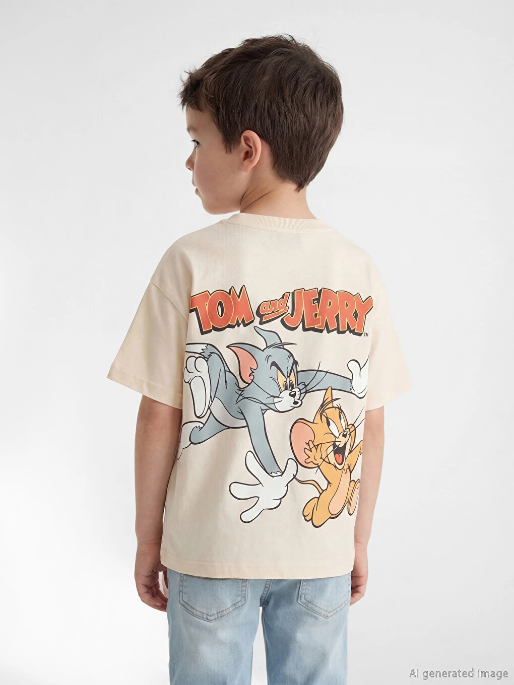 LCW Kids Tom And Jerry Štampana Dečja Majica