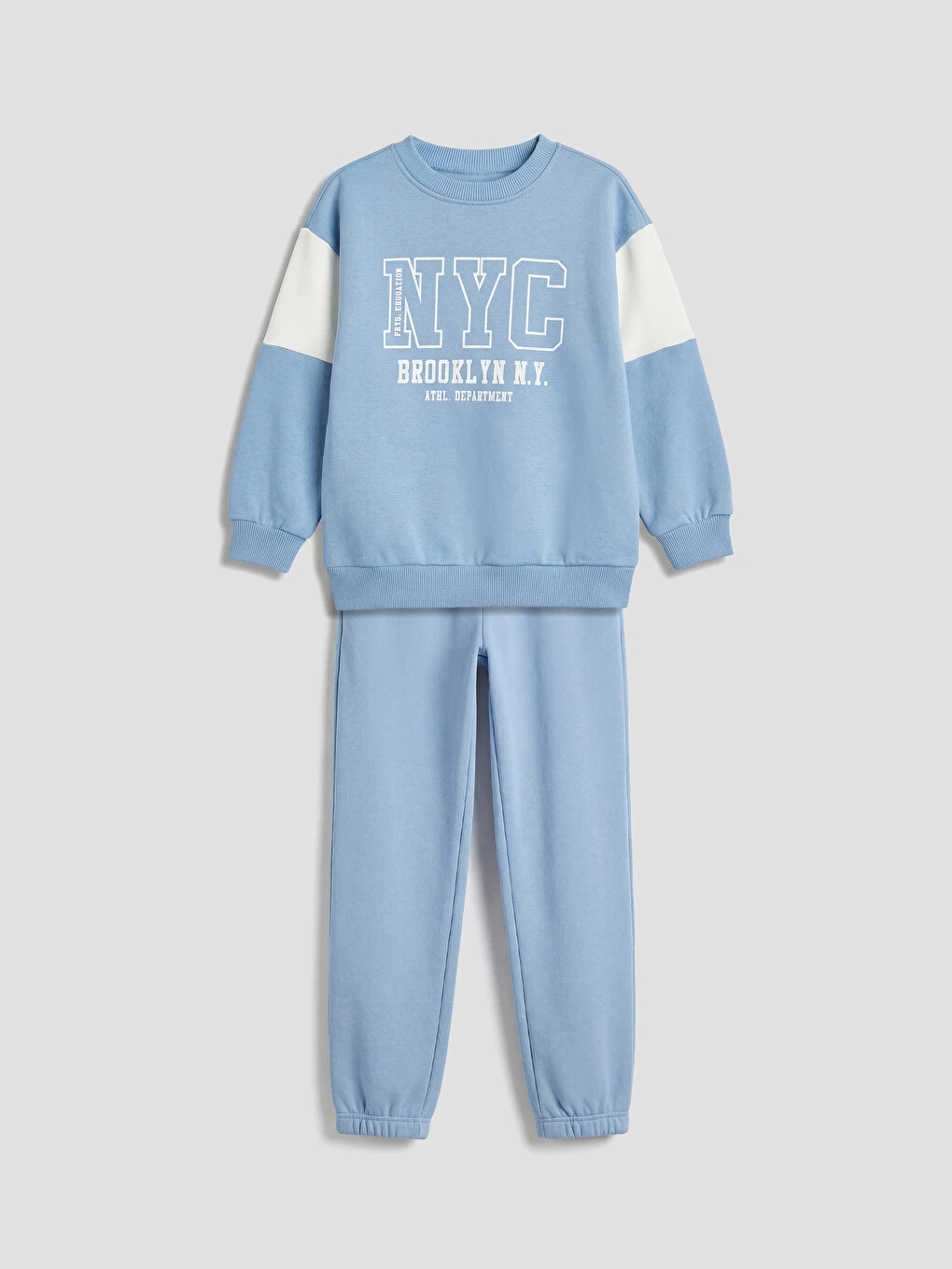 LCW Kids Nyc Štampani Debeli Dečiji Komplet Trenerke