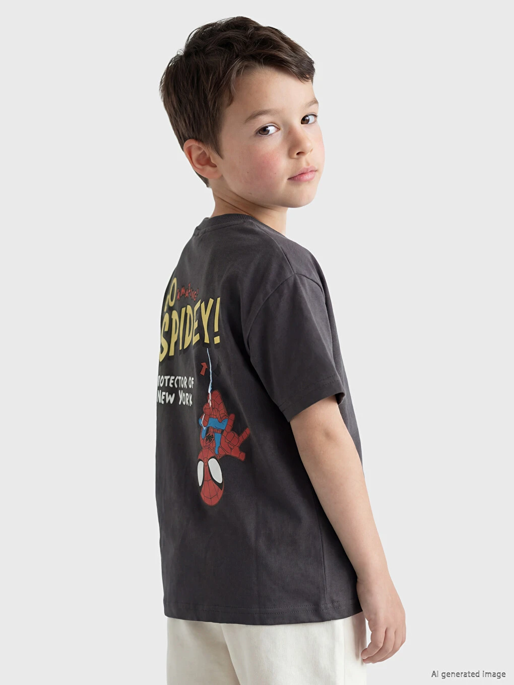 LCW Kids Dečija Majica Sa Spider-man Printom
