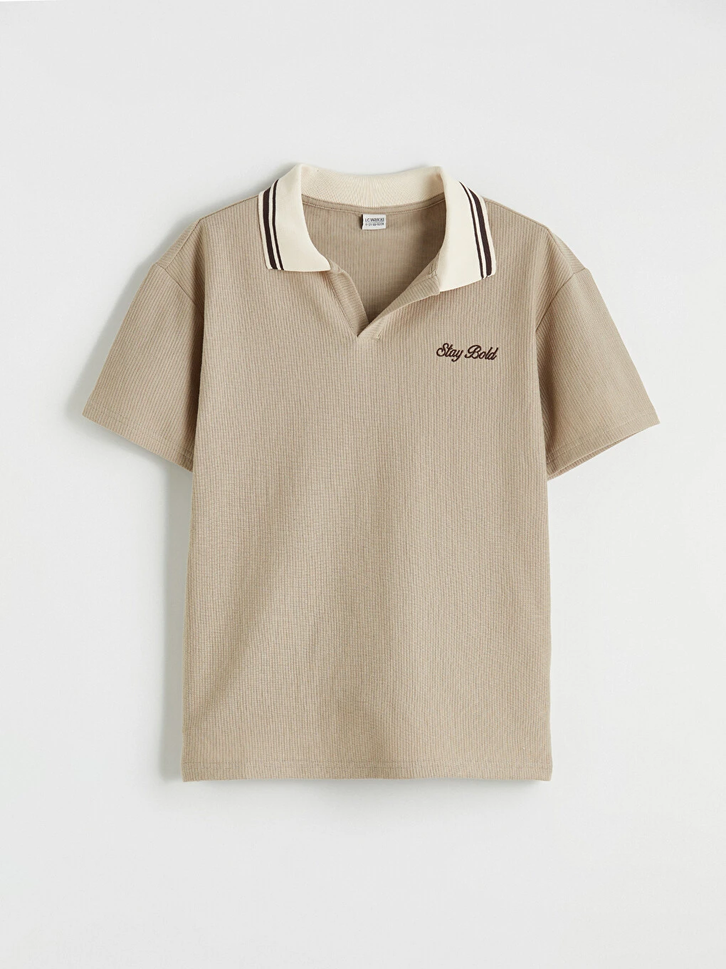 LCW Kids Majica Sa Polo Kragnom, Vezena, Za Dečake