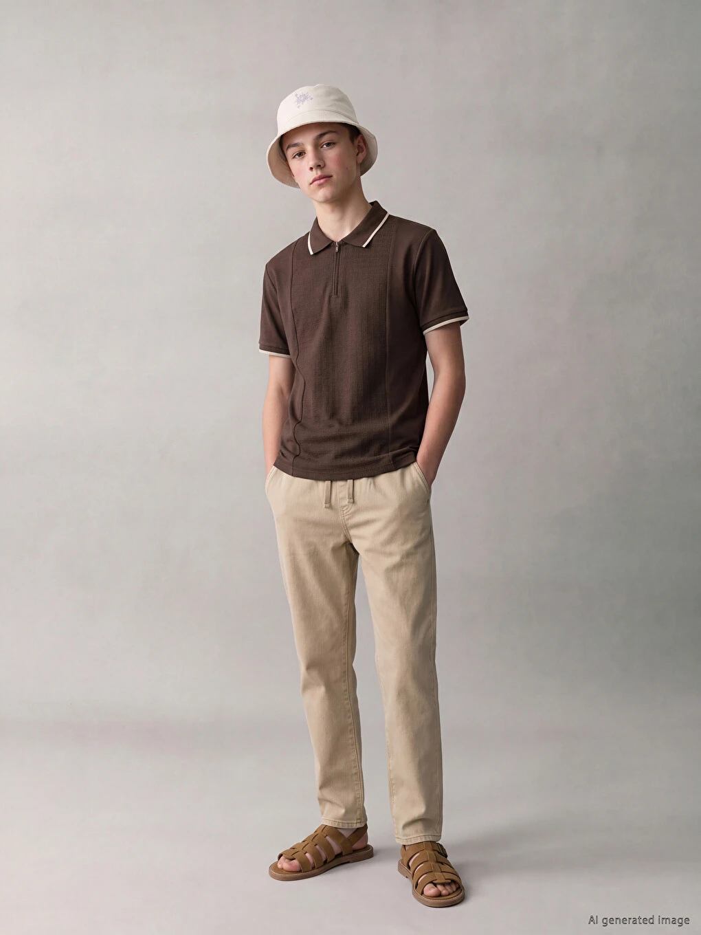 LCW Kids Dečija Polo Majica Sa Teksturom
