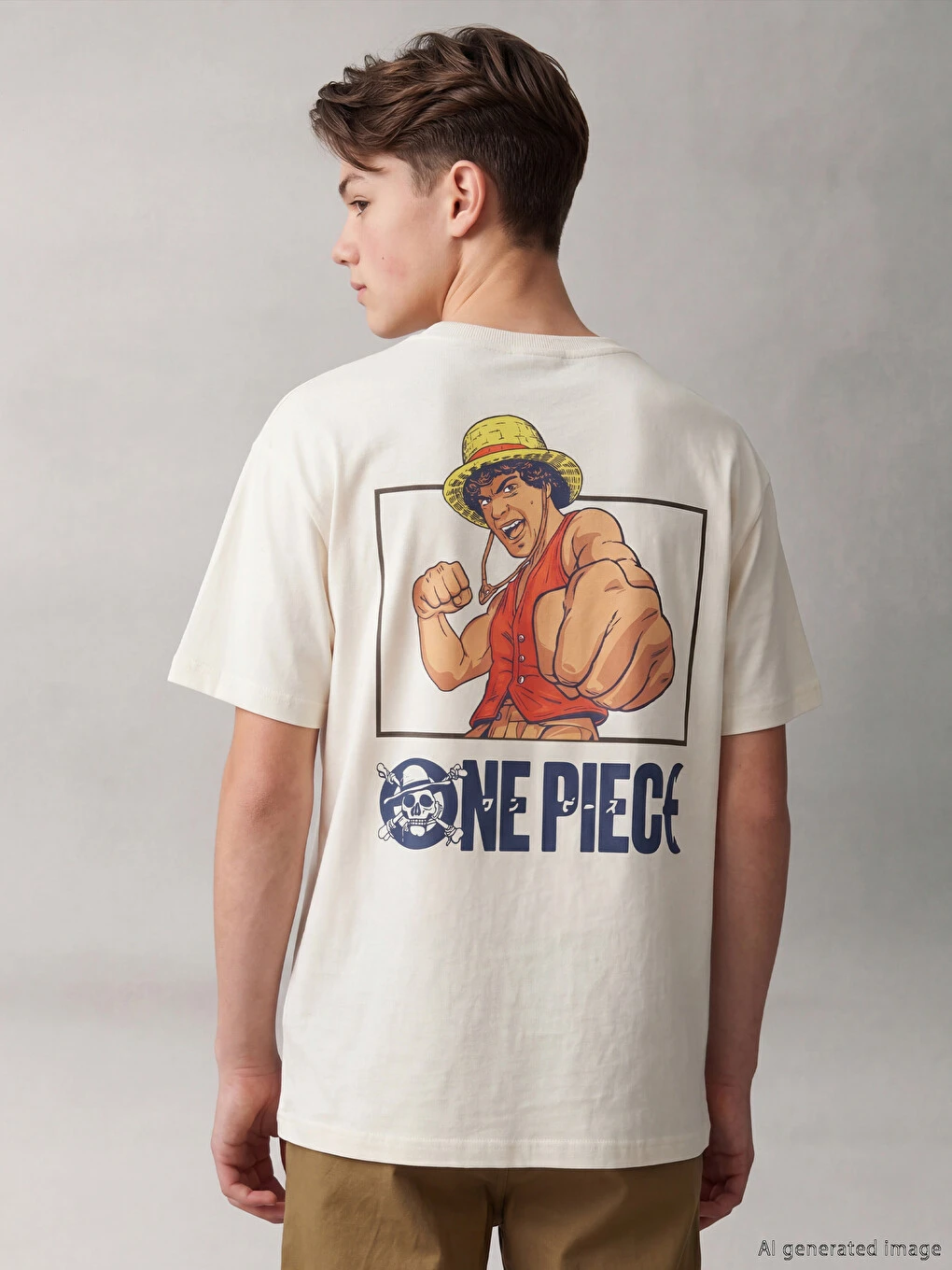 LCW Kids Dečačka Majica Sa Kratkim Rukavima One Piece Sa Okruglim Izrezom I Štampom