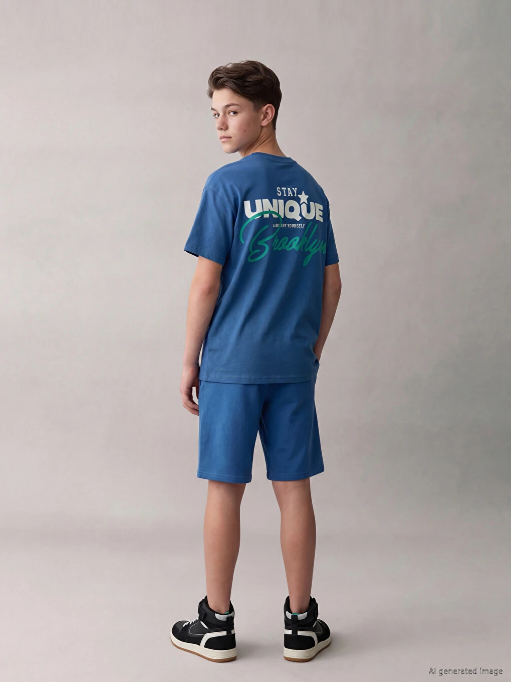 LCW Kids Dečija Majica Sa Okruglim Izrezom I Natpisom