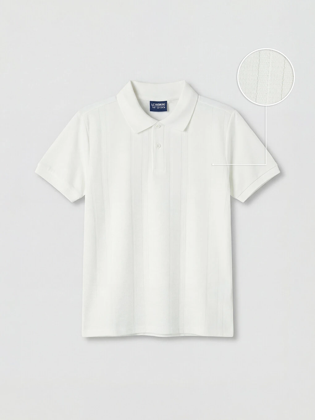 LCW Kids Dečija Polo Majica Sa Teksturom