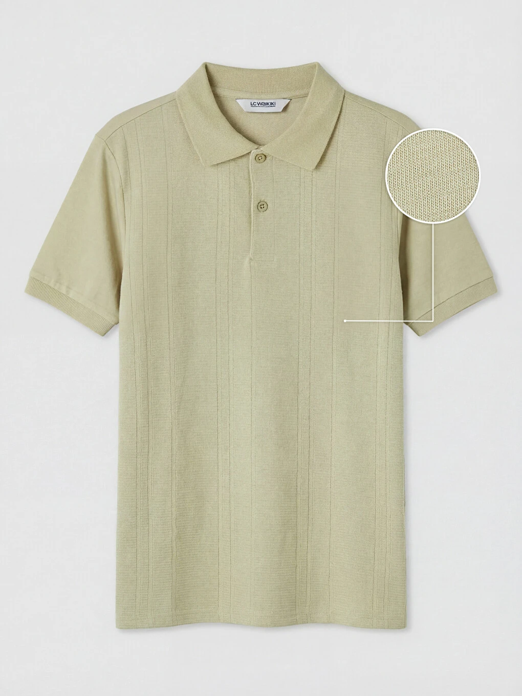 LCW Kids Dečija Polo Majica Sa Teksturom