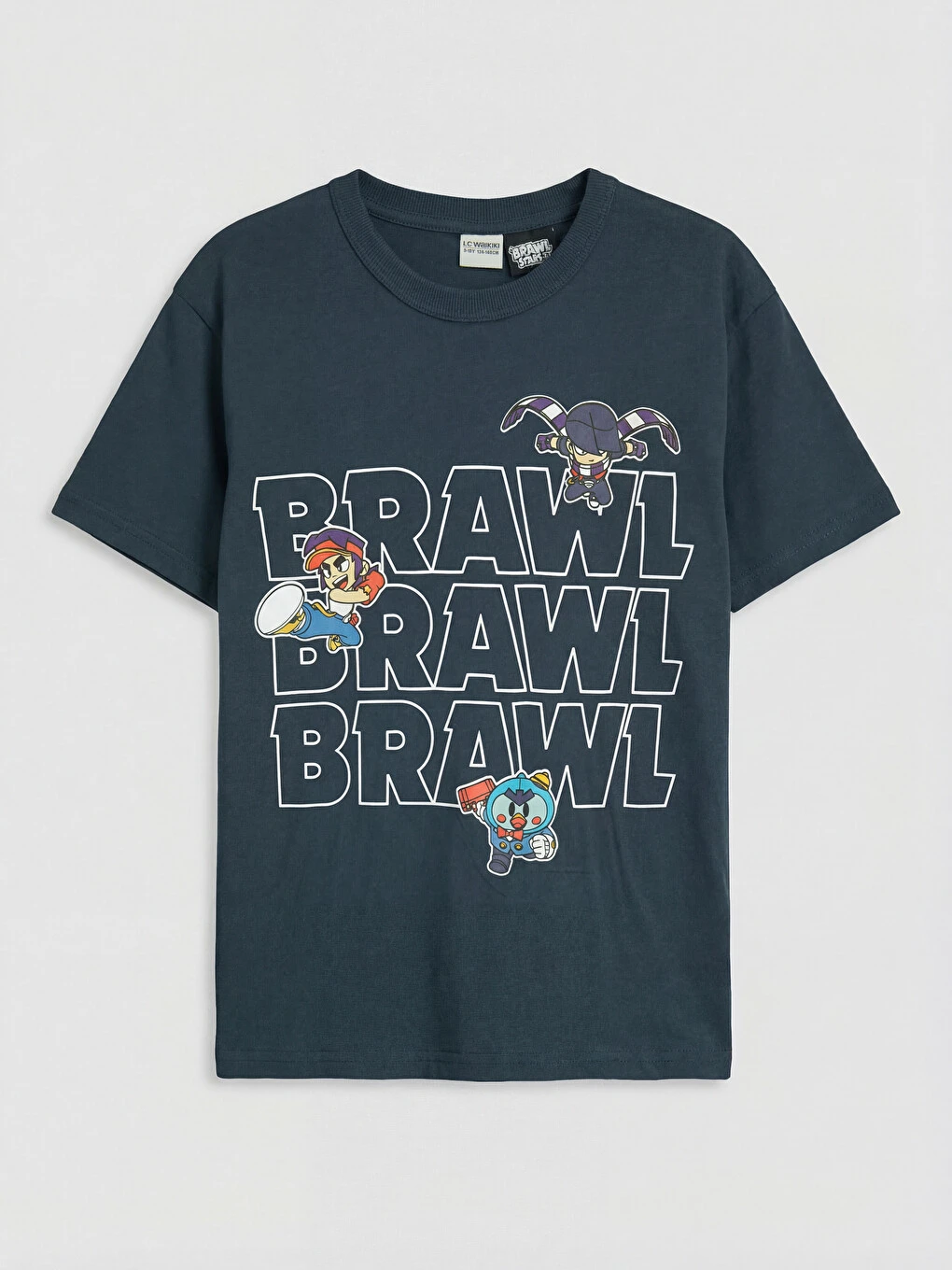 LCW Kids Dečija Majica Sa Okruglim Izrezom Brawl Stars Štampom