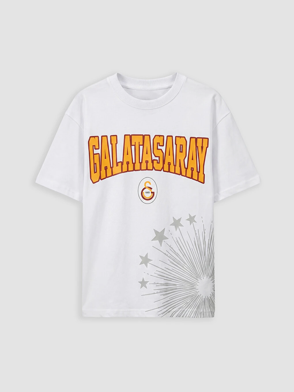 LCW Kids Dečija Majica Sa Kratkim Rukavima Galatasaray Sa Okruglim Izrezom I Štampom