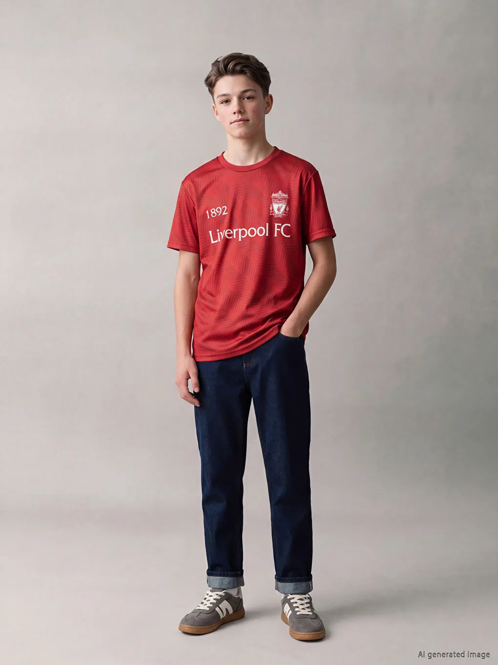LCW Kids Dečija Majica Za Dečake Sa Štampom Liverpool