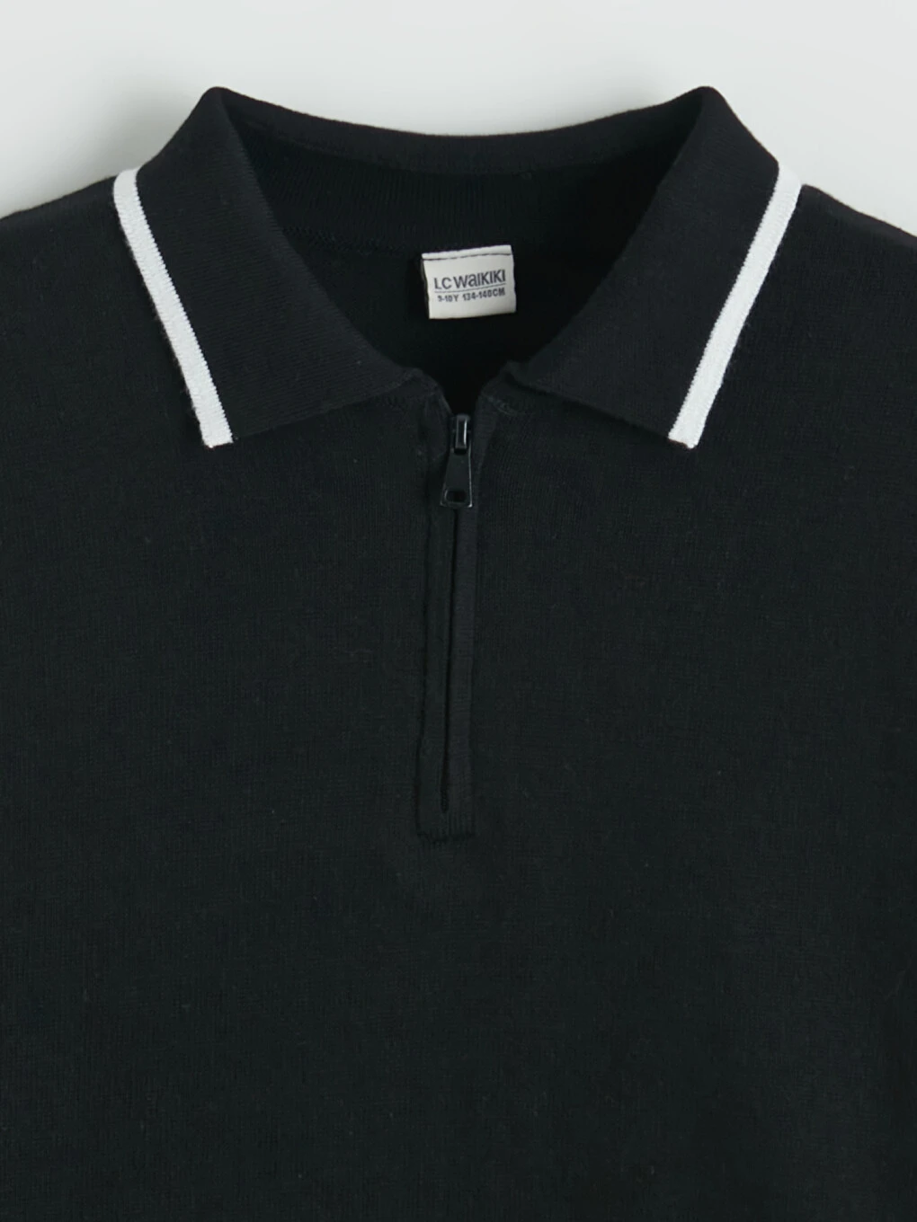 LCW Kids Polo Kragna Dečiji Trikotažni Džemper