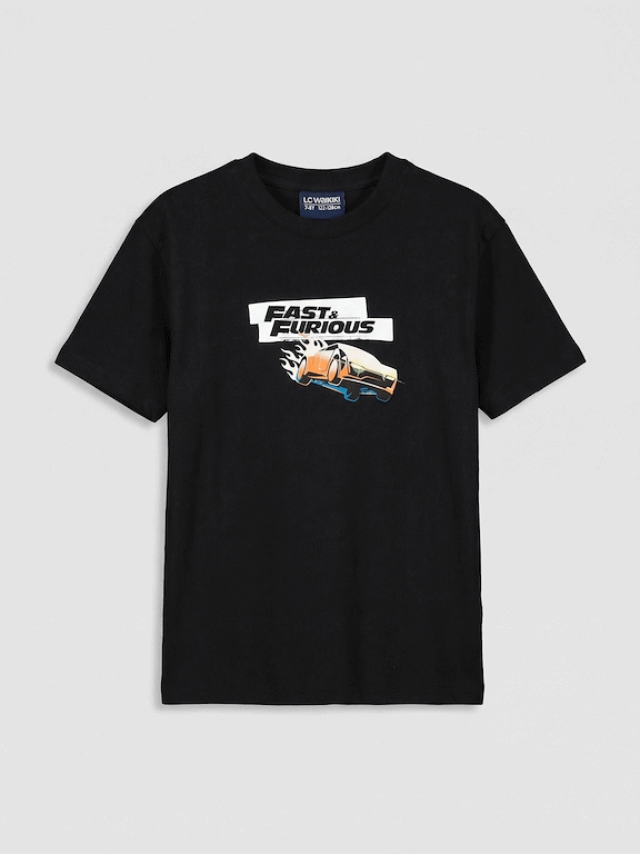 LCW Kids Fast & Furious Štampana Dečja Majica