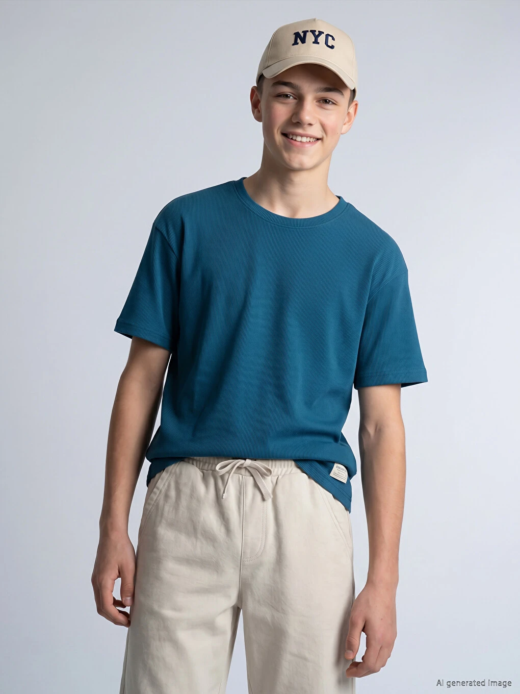 LCW Kids Majica Sa Okruglim Izrezom Za Dečake