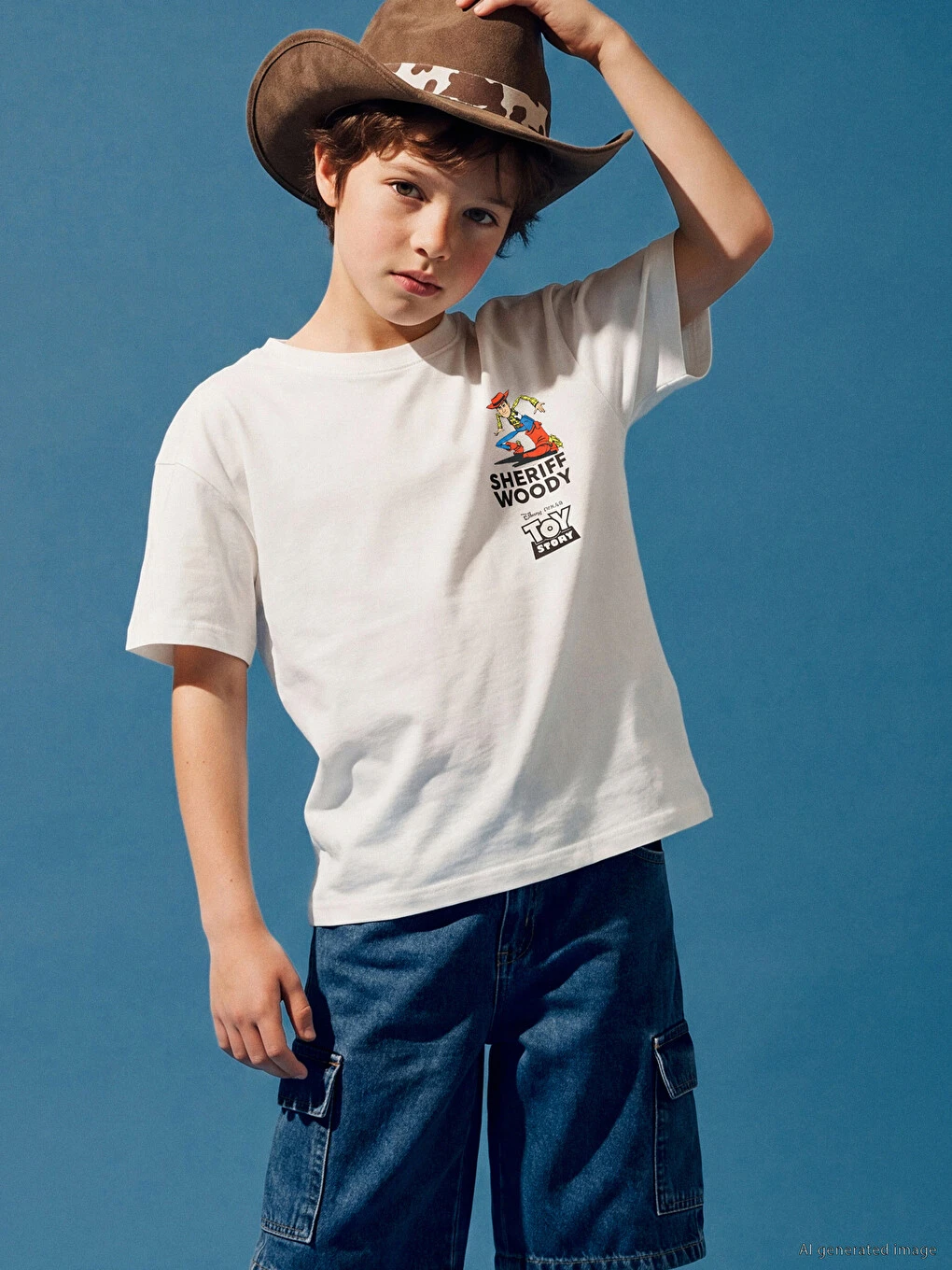 LCW Kids Dečija Majica Sa Okruglim Izrezom Toy Story Print
