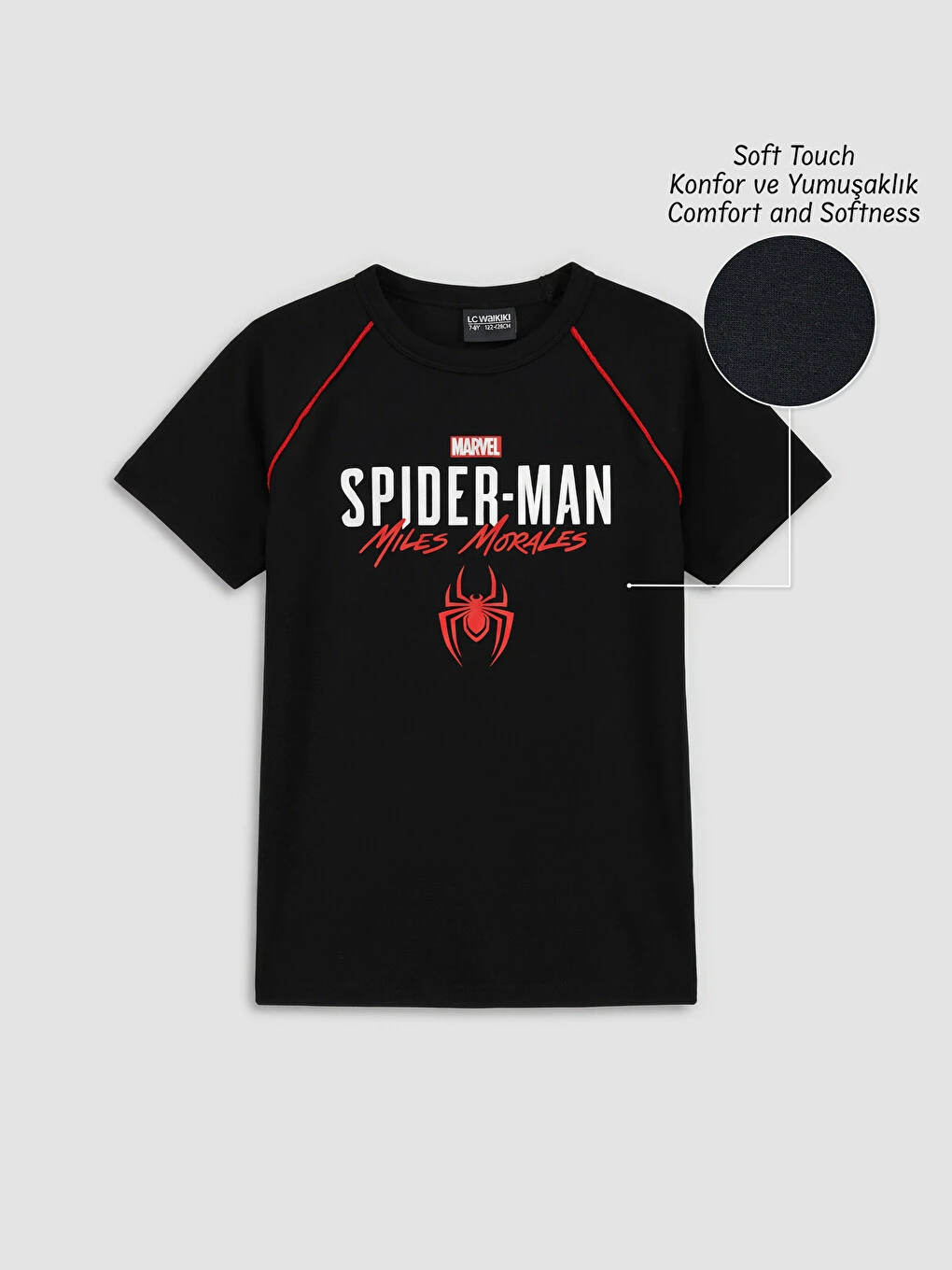 LCW Kids Dečija Majica Sa Spider-man Printom I Mekim Dodirom
