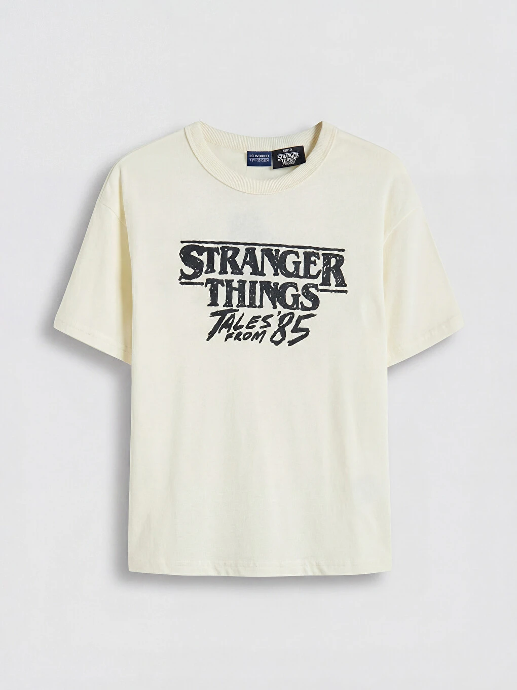 LCW Kids Dečija Majica Sa Okruglim Izrezom Stranger Things Sa Štampom