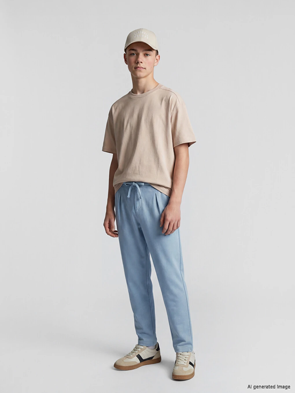 LCW Kids Dečije Plisirane Pantalone Sa Elastičnim Strukom